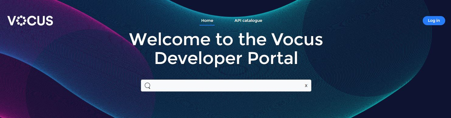 Vocus API Onboarding & Developer Portal